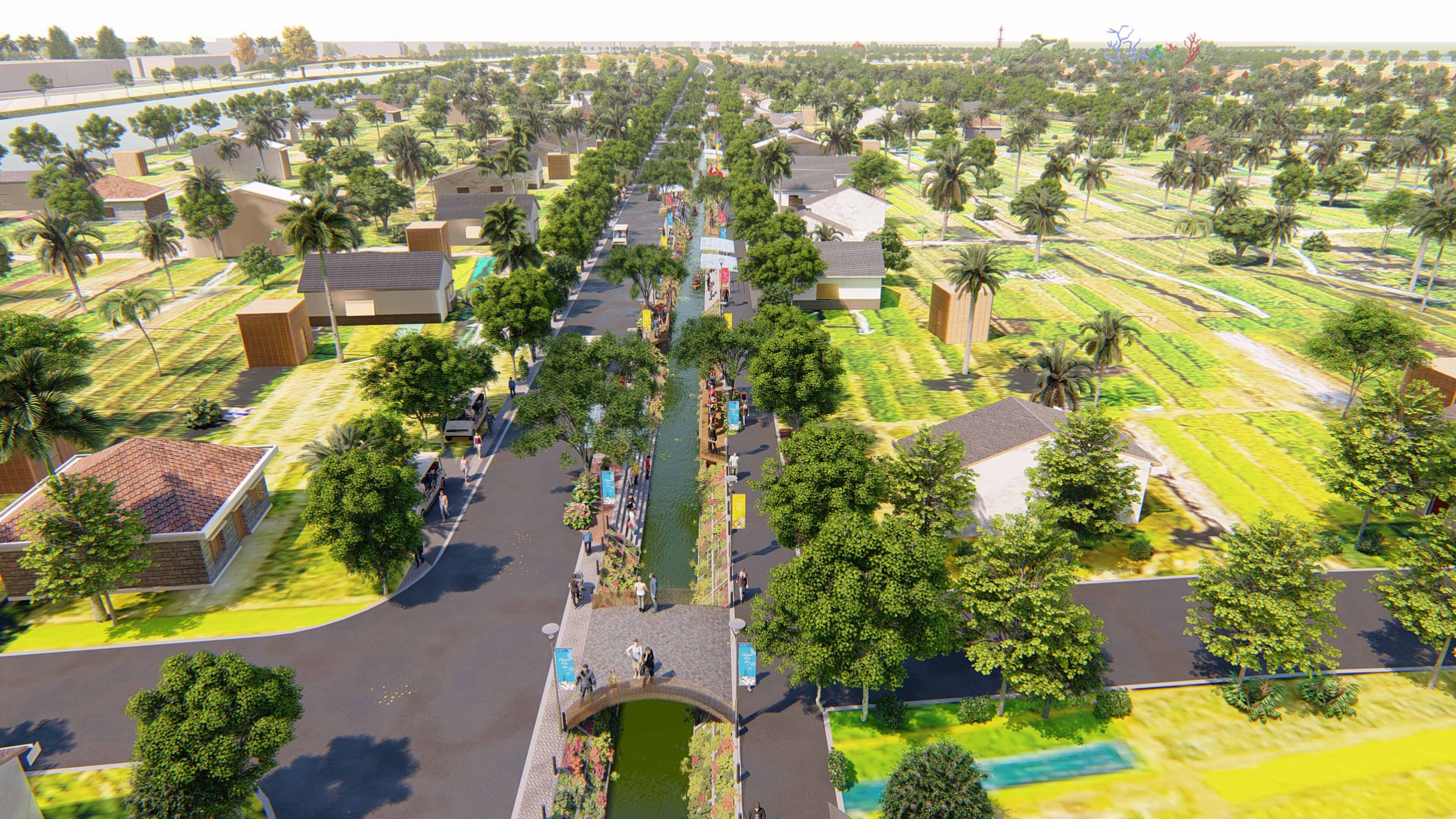 Mixed-use low-density urban cluster (Zone 5) in Sa Dec City, Dong Thap ...