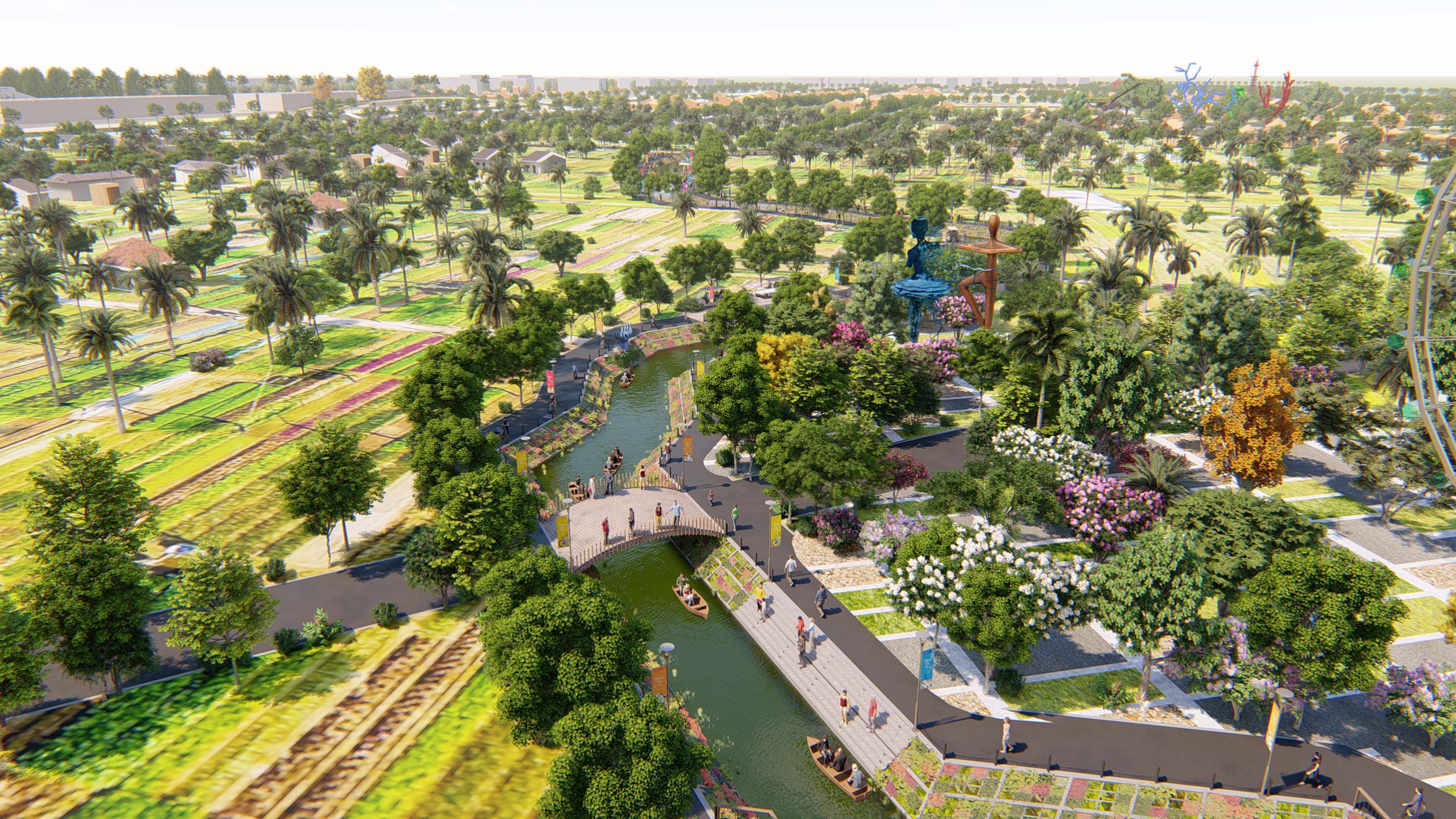 Mixed-use low-density urban cluster (Zone 5) in Sa Dec City, Dong Thap ...